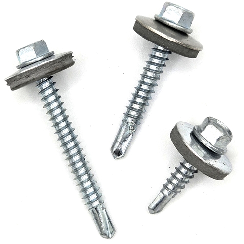 Powder Coated Light Section Steel Tek Screws - Accord Steel Cladding Ltd