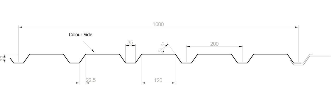Box Profile Metal Sheets - Accord Steel Cladding Ltd